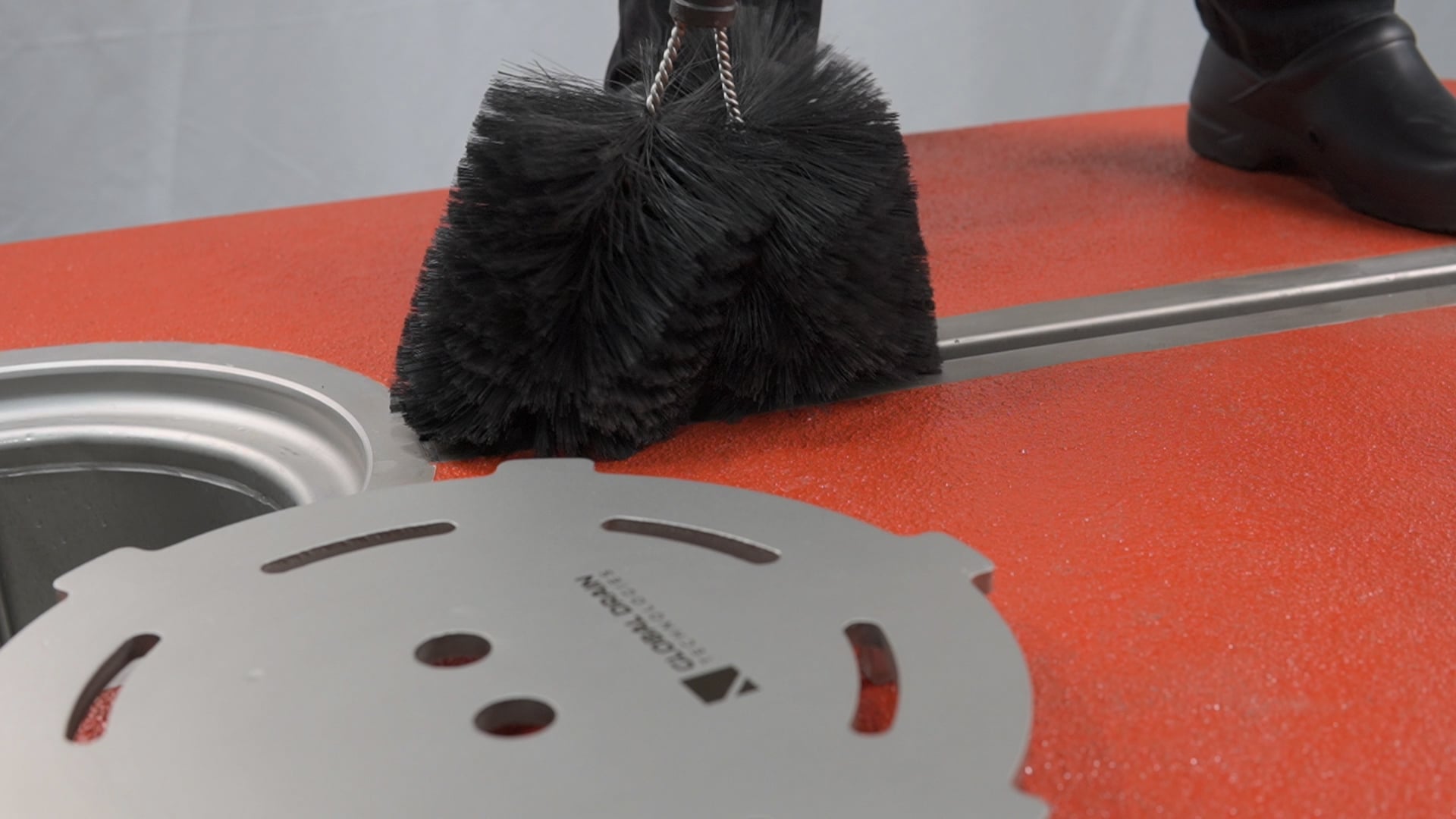 Slot Drain Cleaning Brush - FoodSafe Drains